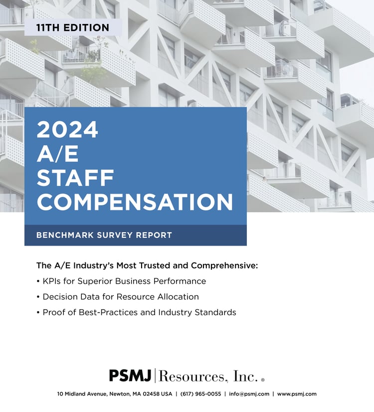 PSMJ’s 2024 A/E Staff Compensation Benchmark Survey Report