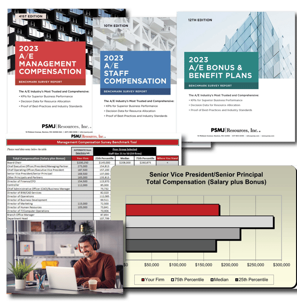 PSMJ’s 2023 A/E Staff Compensation Benchmark Survey Report