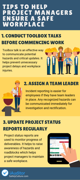 Tips to Help Project Managers Ensure a Safe Workplace